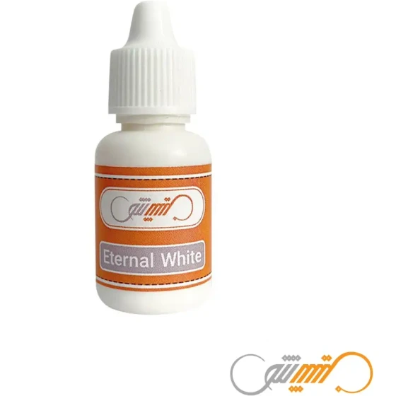خرید و قیمت رنگ تتو اترنال سفید Eternal Ink white حجم 10 میل | ترب