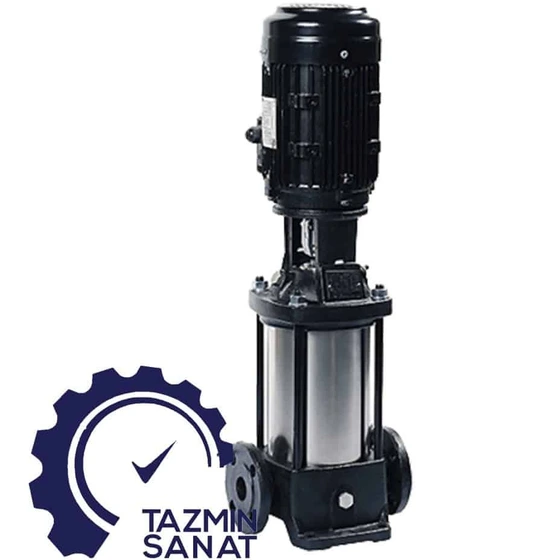 خرید و قیمت پمپ عمودی طبقاتی نوید موتور 2900 دور مدل WKL 32 | ترب