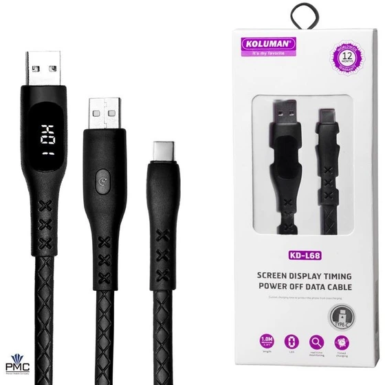 خرید و قیمت کابل تبدیل USB به لایتنینگ کلومن مدل KD-L68 طول 1 متر | ترب