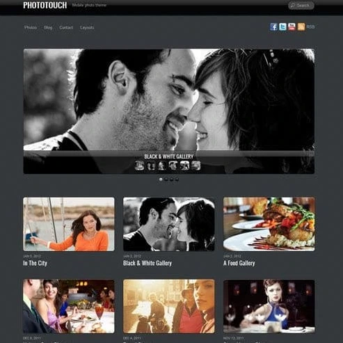 خرید و قیمت قالب وردپرس ویرایش عکس | Themify Phototouch | ترب