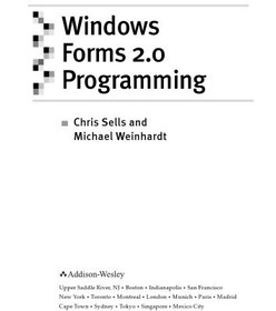 خرید و قیمت دانلود کتاب Windows Forms 2.0 programming 2nd ed | ترب