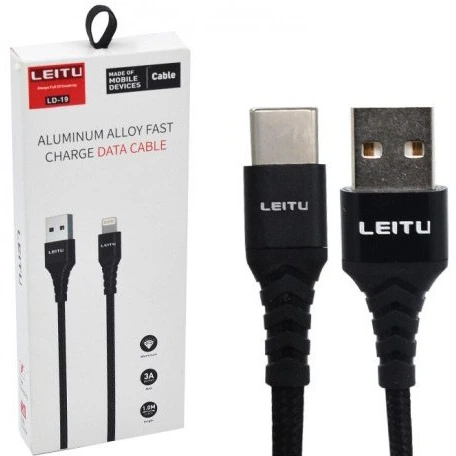 خرید و قیمت کابل تایپ سی (Type-C) لیتو (LEITU) مدل LD-19 | ترب