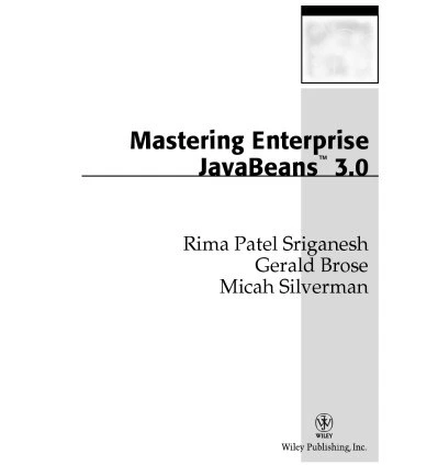 خرید و قیمت دانلود کتاب Mastering enterprise JavaBeans 3.0 4th ed | ترب