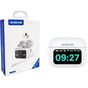 خرید و قیمت ایرپاد (هندزفری بلوتوث) ویسمی نمایشگر لمسی دار مدل WISME WT-6 ANC-ENC | ترب