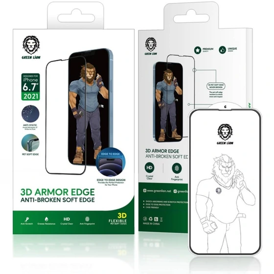 خرید و قیمت گلس گرین 3D ARMOR EDGE | ترب