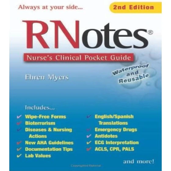 خرید و قیمت دانلود کتاب Rnotes: Nurse's Clinical Pocket Guide | ترب