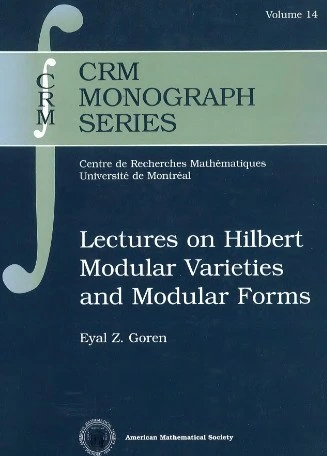 خرید و قیمت دانلود کتاب Lectures on Hilbert Modular Varieties and Modular Forms 2001 | ترب