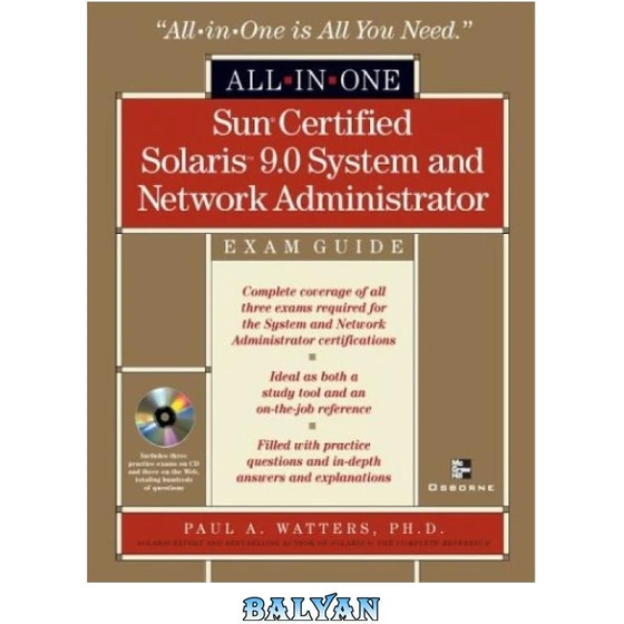 خرید و قیمت دانلود کتاب Sun Certified Solaris(tm) 9 System and Network Administrator All-in-One ...