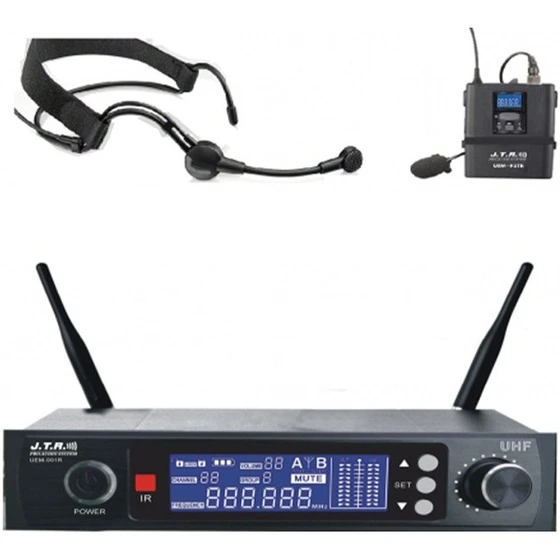 خرید و قیمت میکروفن بی سیم دستی جی تی آر مدل JTT-UEM-991 | ترب