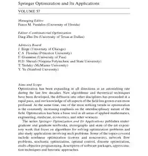 خرید و قیمت دانلود کتاب Handbook of Optimization in Complex Networks Theory and Applications ...