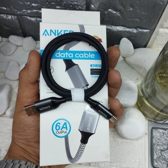 خرید و قیمت کابل شارژ ANKER تایپ سی type-c مدل AC-012 | ترب