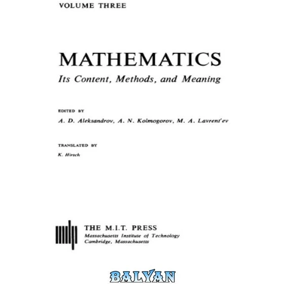 خرید و قیمت دانلود کتاب Mathematics, its content, methods, and meaning ...