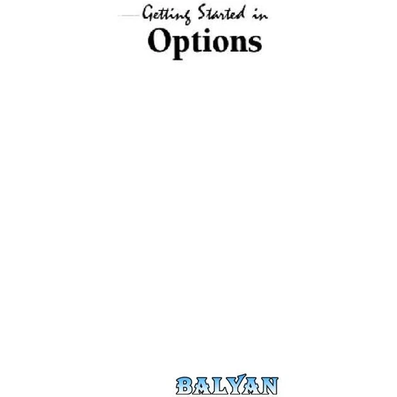 خرید و قیمت دانلود کتاب Getting Started In Options ترب 