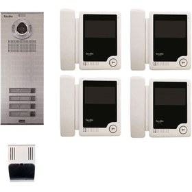 خرید و قیمت پکیج 4 واحدی آیفون تصویری کالیوز مدل 431AZ(431AS) | ترب