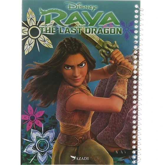 خرید و قیمت دفتر سیمی 50 برگ آزادی طرح Raya and the Last Dragon کد 01 ...