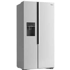 خرید و قیمت یخچال و فریزر ساید بای ساید 28 فوت جی پلاس مدل GSS-M7622W -سفید- گارانتی گلدیران | ترب
