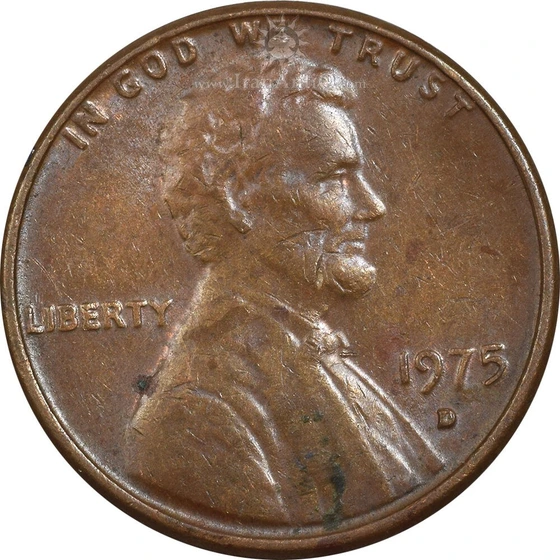 خرید و قیمت سکه 1 سنت 1975D لینکلن - EF45 - آمریکا ا USA 1 cent 1975D lincoln coin - EF45 | ترب