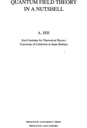 خرید و قیمت دانلود کتاب Quantum field theory in a nutshell illustrated ...