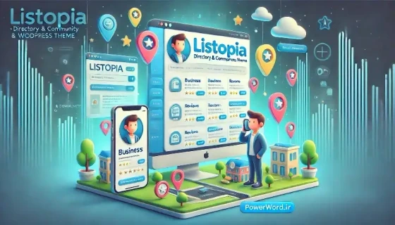 خرید و قیمت قالب Listopia ساخت سایت دایرکتوری اجتماعی و تعاملی با ...