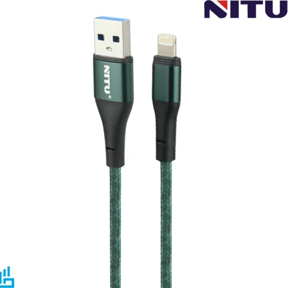 خرید و قیمت کابل تبدیل شارژ USB به لایتنینگ آیفونی Lightning نیتو NITU NC123 طول 120 سانتی متر | ترب