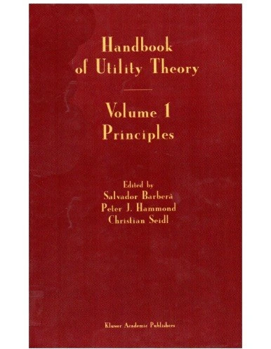 خرید و قیمت دانلود کتاب Handbook of Utility Theory: Principles 1999 | ترب