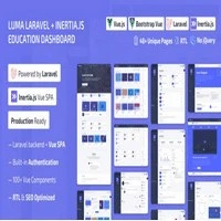 خرید و قیمت قالب Laravel و Vue مدیریتی Luma | ترب