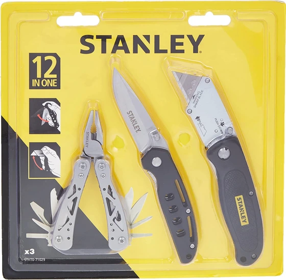خرید و قیمت ست ابزار 3 تکه مدل Stanley 3 Piece Multi Tool Set With ...