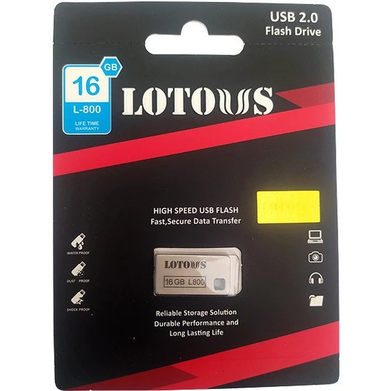 خرید و قیمت فلش LOTOUS L800-16GB | ترب