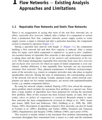 خرید و قیمت دانلود کتاب Flow Networks. Analysis and Optimization of Repairable Flow Networks ...