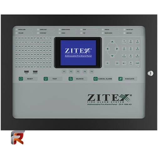 خرید و قیمت کنترل پنل اعلام حریق آدرس پذیر Zitex مدل ZX-P ۱۰۰۰ AD 1L | ترب