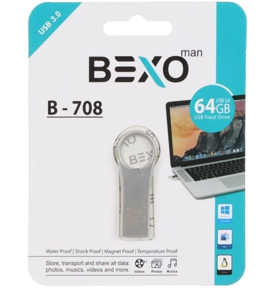 خرید و قیمت فلش 64 گیگ Bexo B-708 USB3.0 | ترب