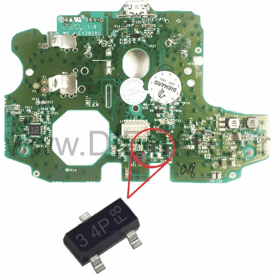 خرید و قیمت آی سی دسته XBOXONE IC 3 4P | ترب