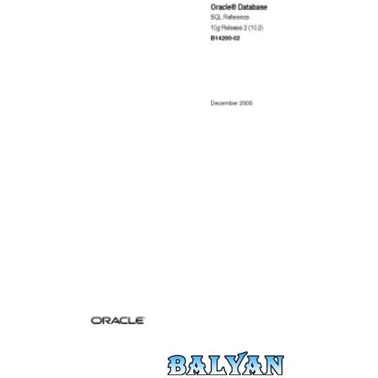 خرید و قیمت دانلود کتاب Oracle Database Sql Reference 10g Release 2