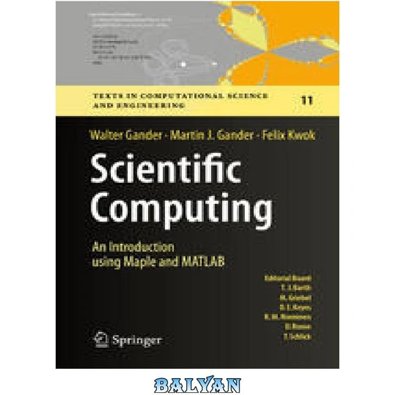 خرید و قیمت دانلود کتاب Scientific Computing An Introduction Using Maple And Matlab ترب