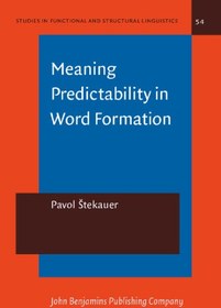 خرید و قیمت دانلود کتاب Meaning Predictability in Word Formation: Novel ...