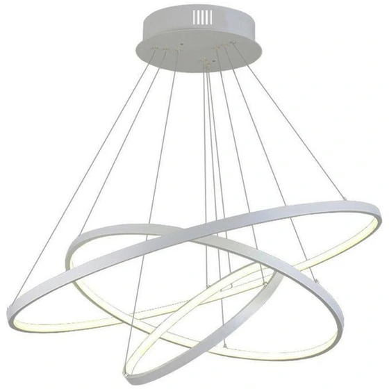 خرید و قیمت لوستر آویز 3 شعله چشمه نور کد LA6325/3H-WT | ترب