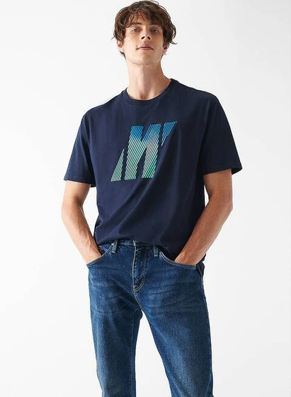 خرید و قیمت تی شرت آستین کوتاه مردانه ماوی ا mavi | 0611049-70490 | ترب