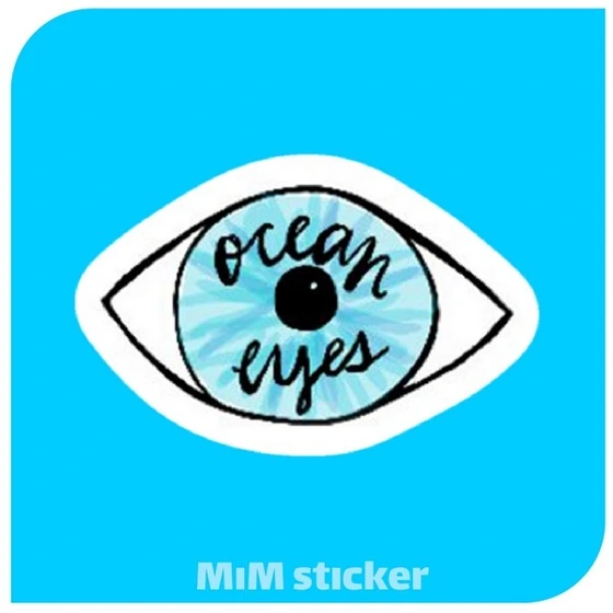 خرید و قیمت استیکر Bilii eilish | ترب