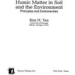 خرید و قیمت دانلود کتاب Humic Matter in Soil and the Environment ...