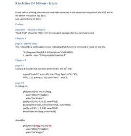 خرید و قیمت دانلود کتاب R in Action: Data Analysis and Graphics with R (Additional materials) | ترب