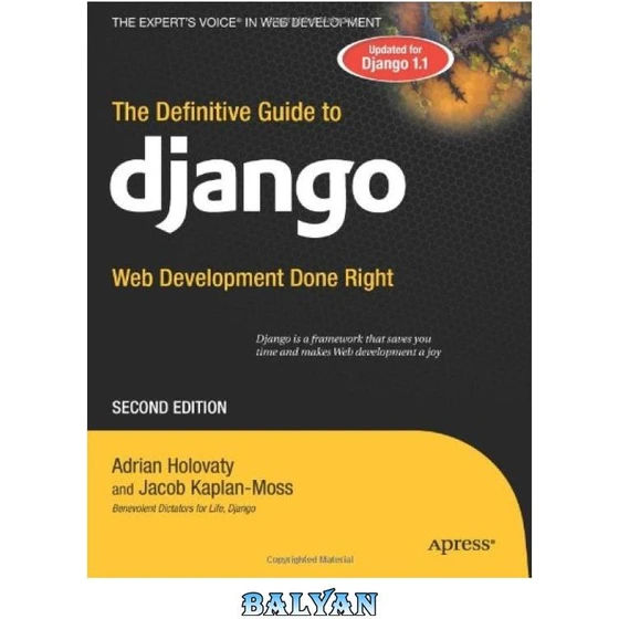 خرید و قیمت دانلود کتاب The Definitive Guide To Django Web Development