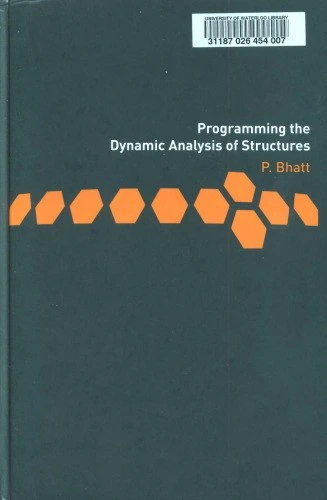 خرید و قیمت دانلود کتاب Programming The Dynamic Analysis Of Structures