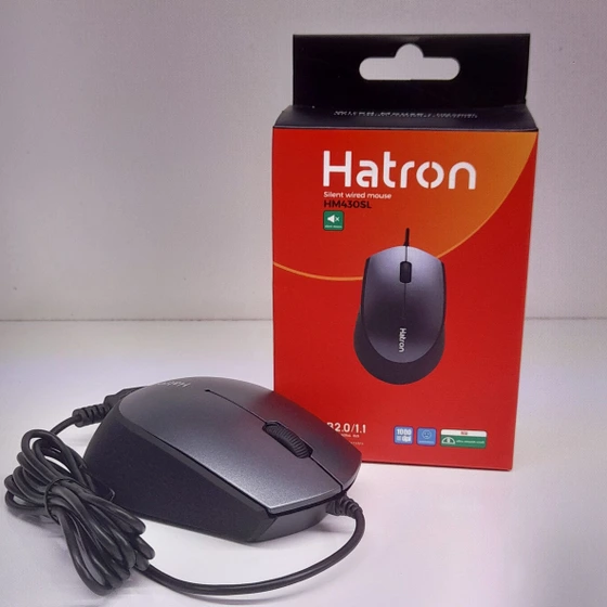 خرید و قیمت ماوس باسیم Silent Hatron HM430SL | ترب