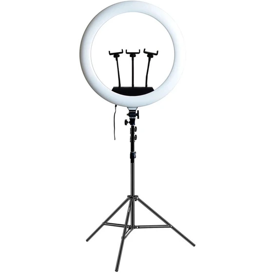 خرید و قیمت رینگ لایت مدل LJJ-22 K به همراه سه پایه | ترب