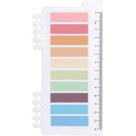 خرید و قیمت کاغذ یادداشت چسب دار مدل Filing Tabs on Ruler کد FS-2 بسته ...