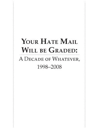 خرید و قیمت دانلود کتاب Your Hate Mail Will Be Graded Signed Limited | ترب