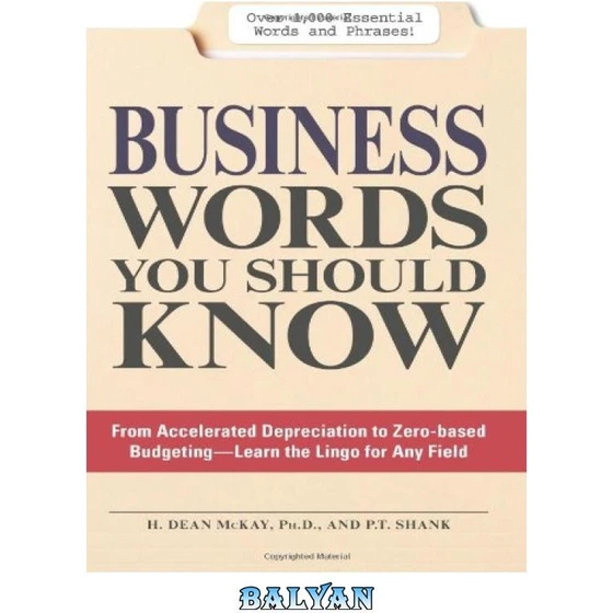 خرید و قیمت دانلود کتاب Business Words You Should Know: From ...