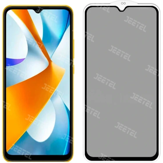 خرید و قیمت گلس پرایوسی فیلم گوشی شیائومی Xiaomi Poco C40 (28 درجه اورجینال) | ترب