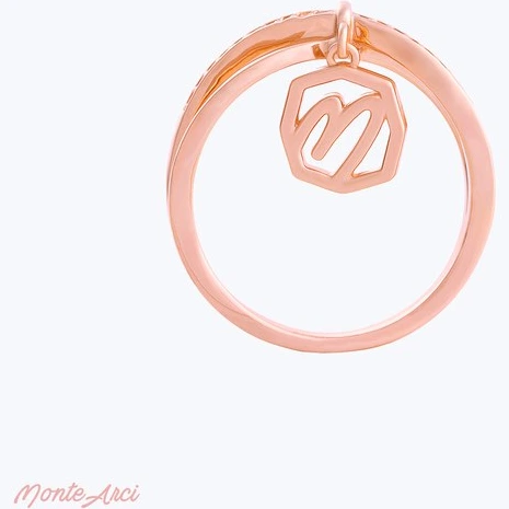 خرید و قیمت انگشتر مونته آرچی مدل Ma Infinity رزگلد 18 MM | ترب