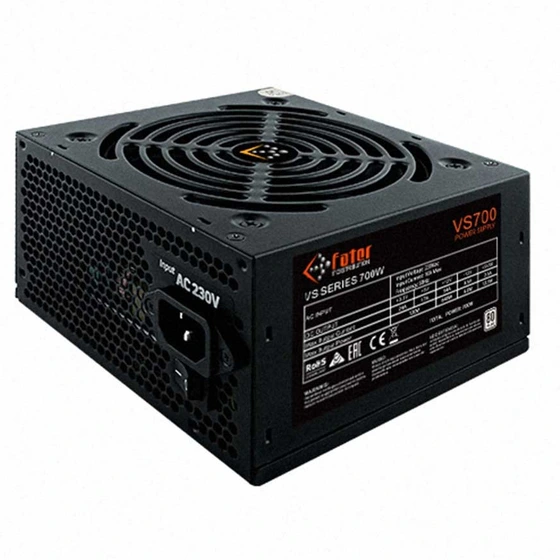 خرید و قیمت منبع تغذیه کامپیوتر فاطر مدل VS700 80 Plus Silver توان 700 وات | ترب